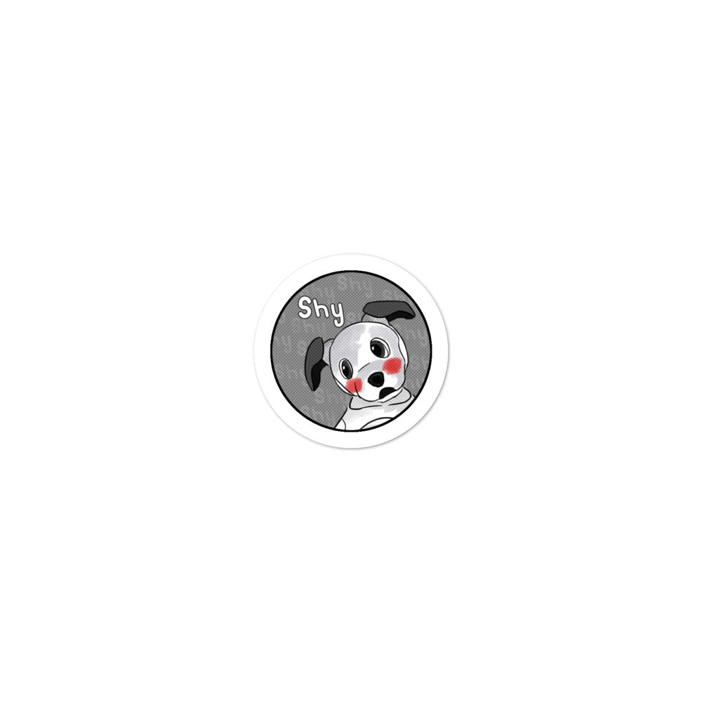 ERS-1000 Personality Sticker: "Shy" – Aibo Accessories